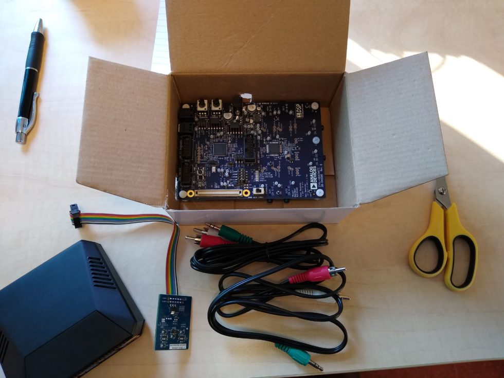 Development DSP platform for a sound manipulation device - ICR3ATE